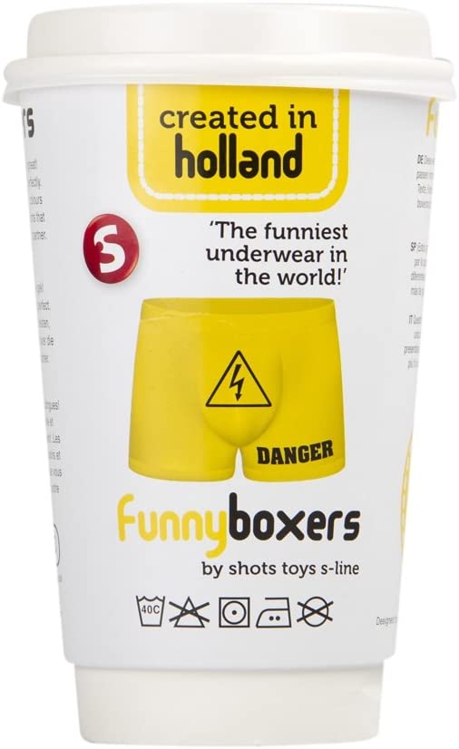 S-Line Funny Boxers Danger Underwear 95% Cotton – BigaMart