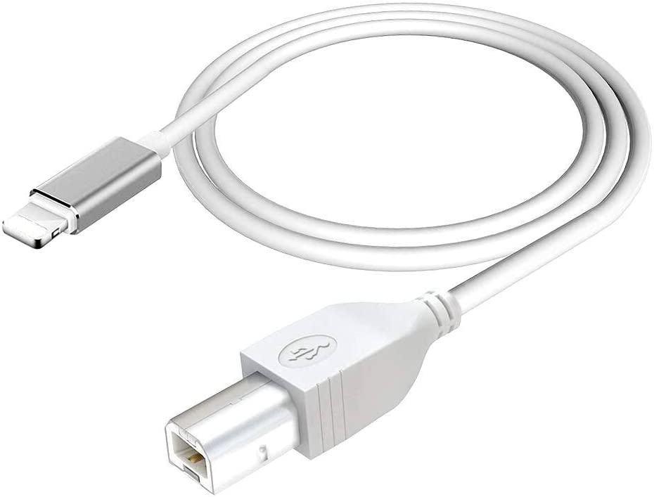 MIDI Cable, USB 2.0 Type B High Speed Cable Compatible with Phone/Pad ...