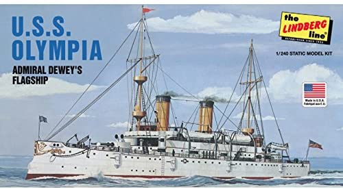 Lindberg Models LN402 1:240 Scale USS Olympia Model - BigaMart