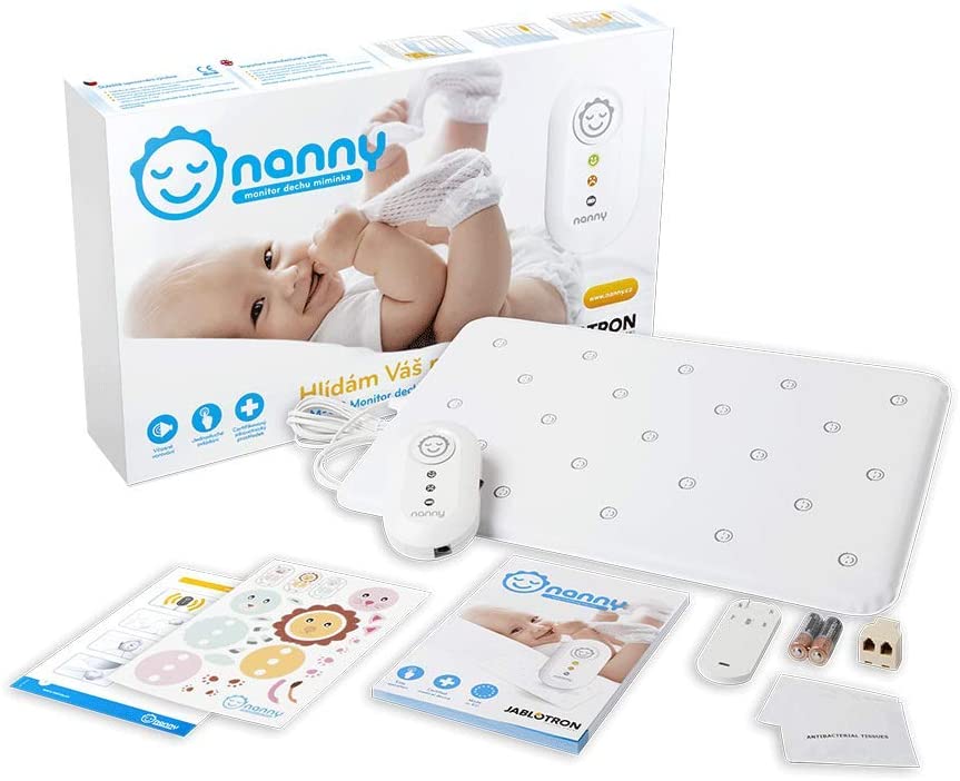 JABLOTRON™ Nanny Monitor BM-02 Babyphone – Respiration Monitor/Sensor ...