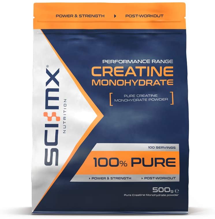 SCI-MX Nutrition Pure Creatine Monohydrate Powder, 500 g, Flavourless ...