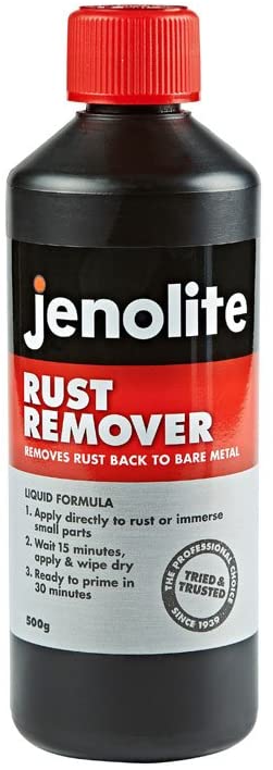 JENOLITE Original Rust Remover Liquid – Rust Treatment – Removes Rust ...