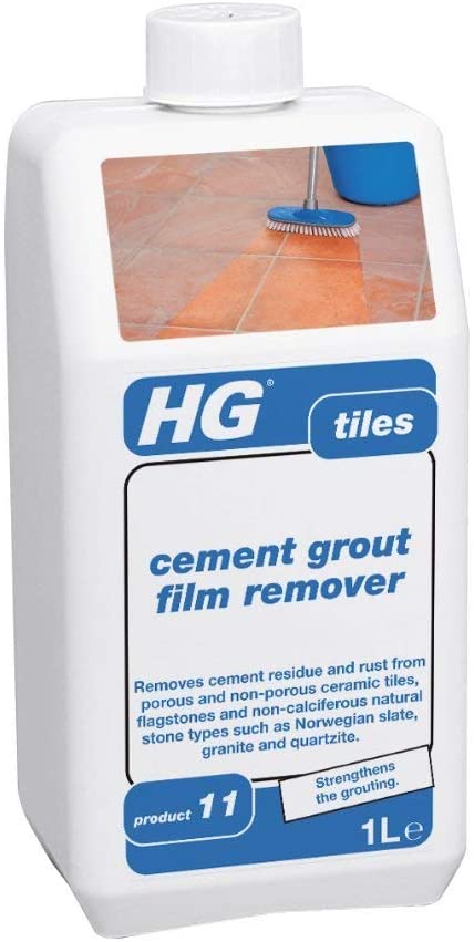 HG 101100106 Grout Film 1L Removes Cement Residue Non-Porous Ceramic ...
