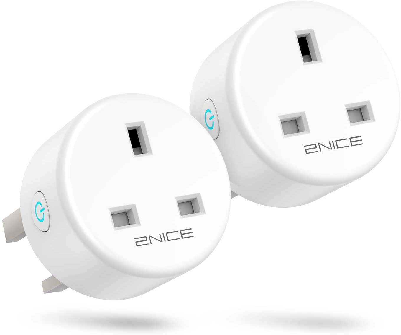 Smart Plug,2NICE Alexa WiFi Smart Socket Works with Alexa,Google Home ...