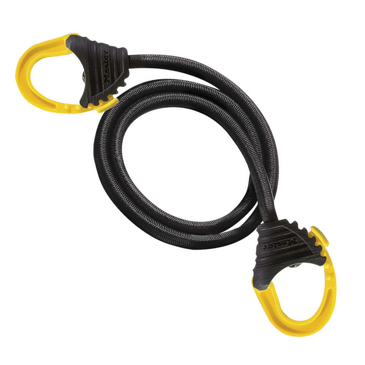 Master Lock 3205EURDAT Bungee with Carabiner Clip, Black, 80 cm Bungee ...