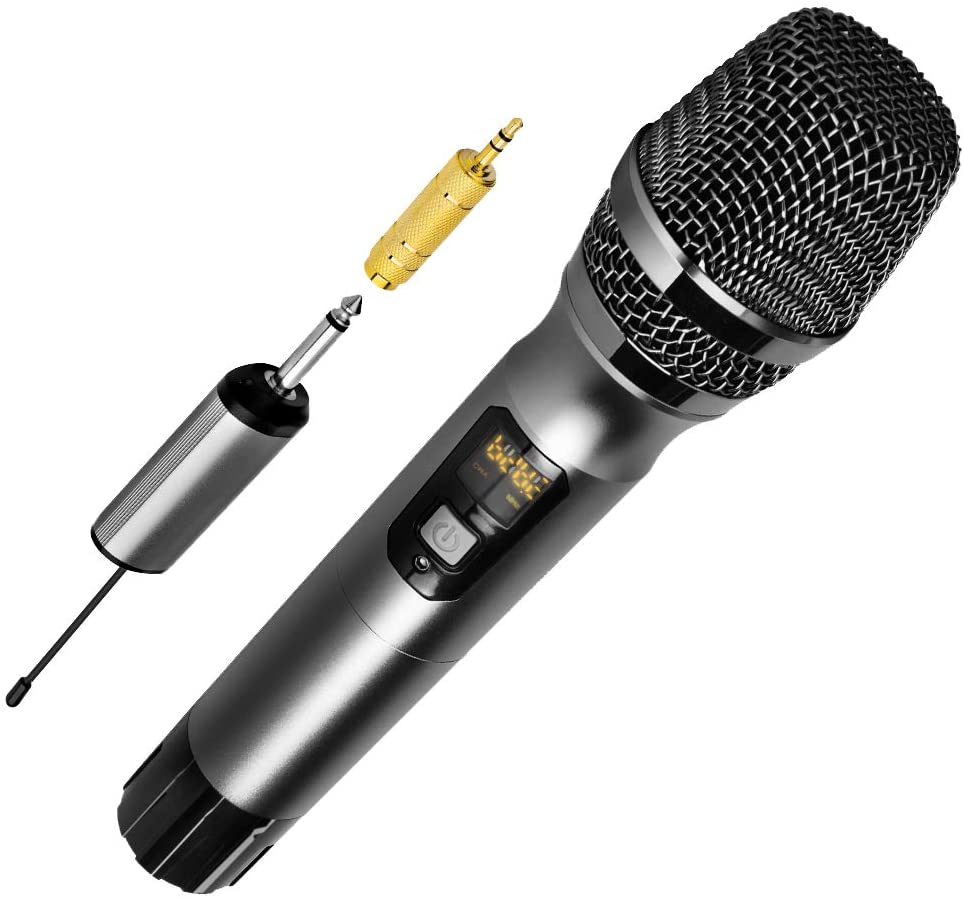 Ankuka Pro Vocal Dynamic Microphone with 13ft XLR to 1/4” in Cable for ...