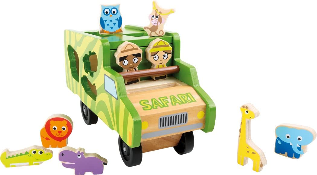 Small Foot 4766 Safari Peg Bus – BigaMart
