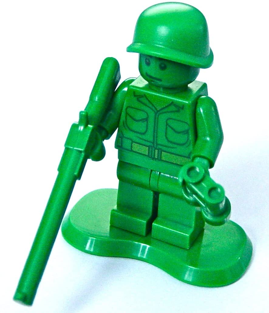 Lego Toy Story Mini Figure – Army Man with Rifle & Binoculars (Green ...