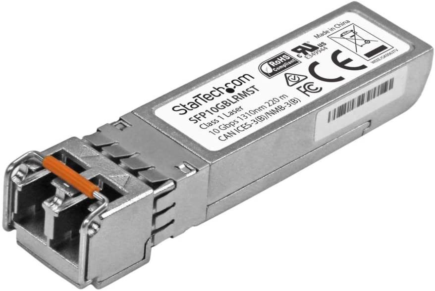 StarTech MSA Uncoded Compatible SFP+ Module – 10GBASE-LRM – 10GbE Multi Mode Fiber (MMF) Optic ...