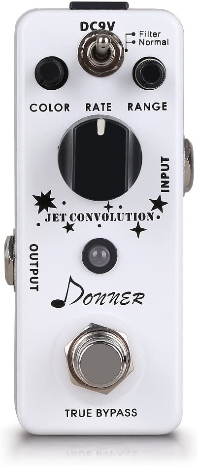 Donner Jet Convolution Flanger Guitar Effect Pedal Mini Compact Size True Bypass – BigaMart