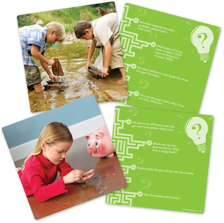 Learning Resources Snapshots Critical Thinking Photo Cards – Set 1 ...