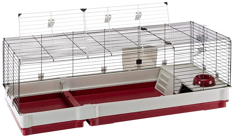 Ferplast rabbit cage Krolik 140 guinea pigs and small animals house, in ...