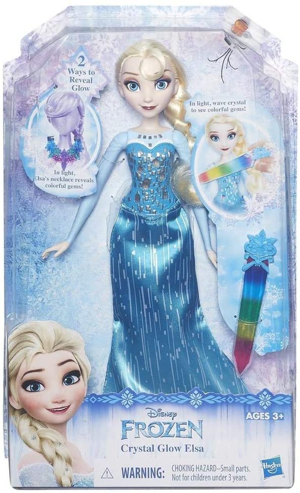Disney Frozen Crystal Glow Doll Elsa – BigaMart