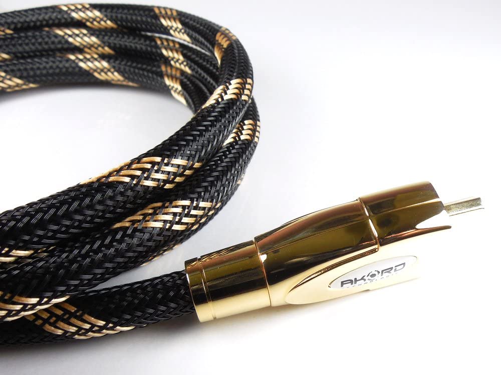 AKORD 2m – NEW v2.0 HDMI CABLE (2.0 version 18Gbps 4K) 24k Gold-Plated ...