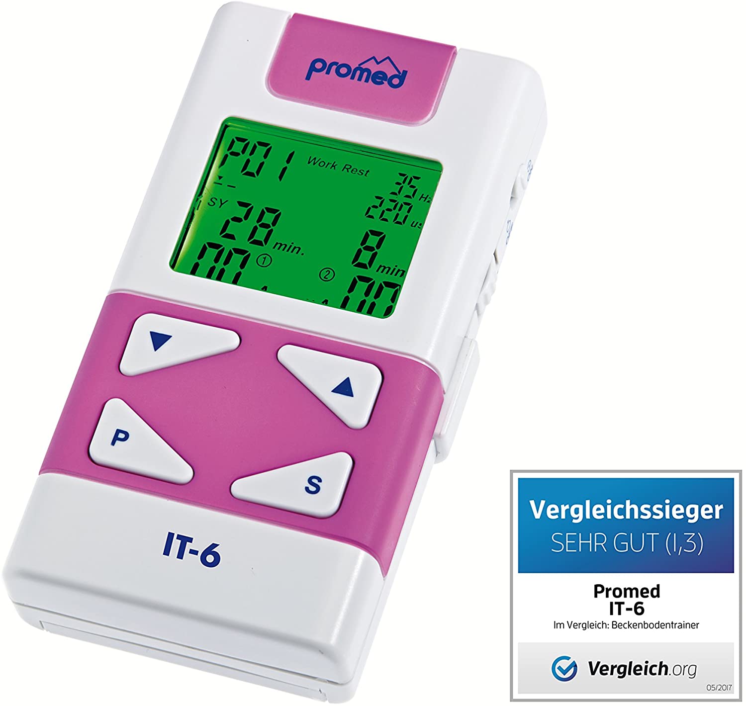 Promed It 6 Tens+EMS Therapy Device, Pelvic Floor Exerciser with ...