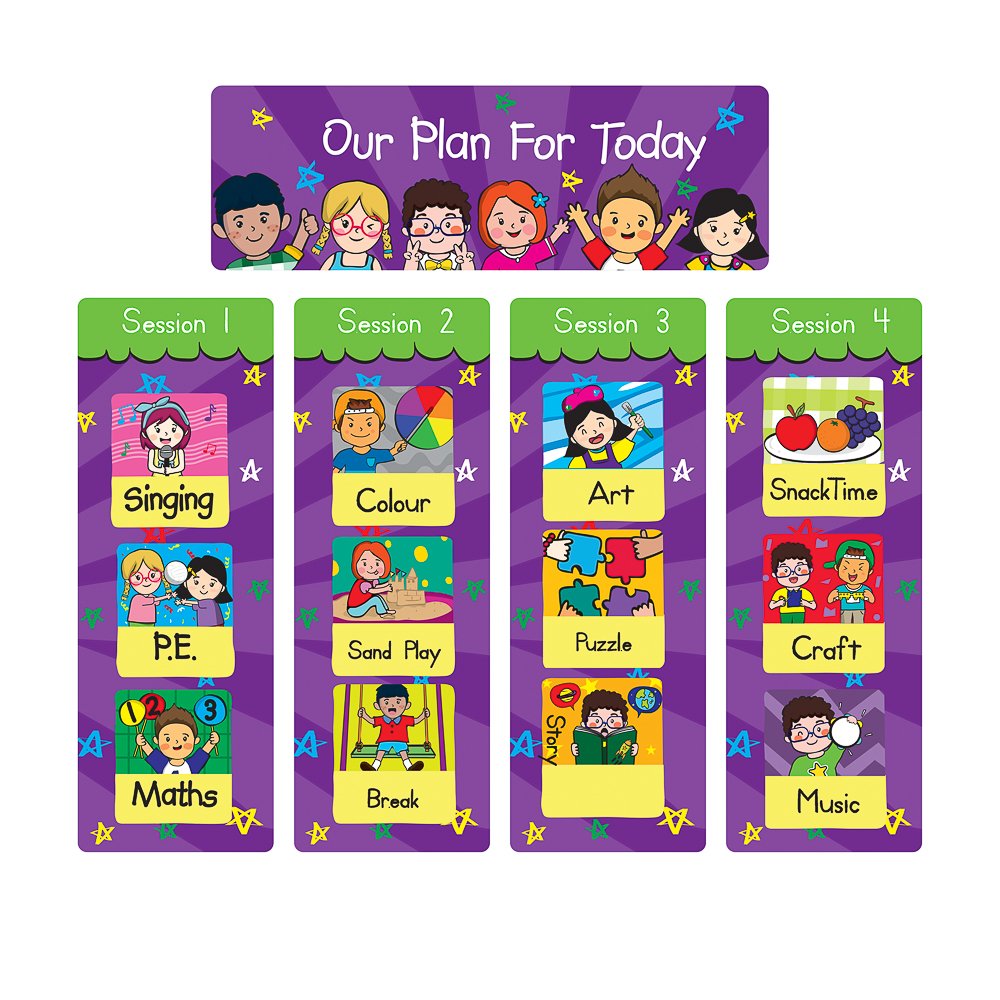 C.S. Kids Classroom SEN Timetable, Educational Classroom Decorations ...