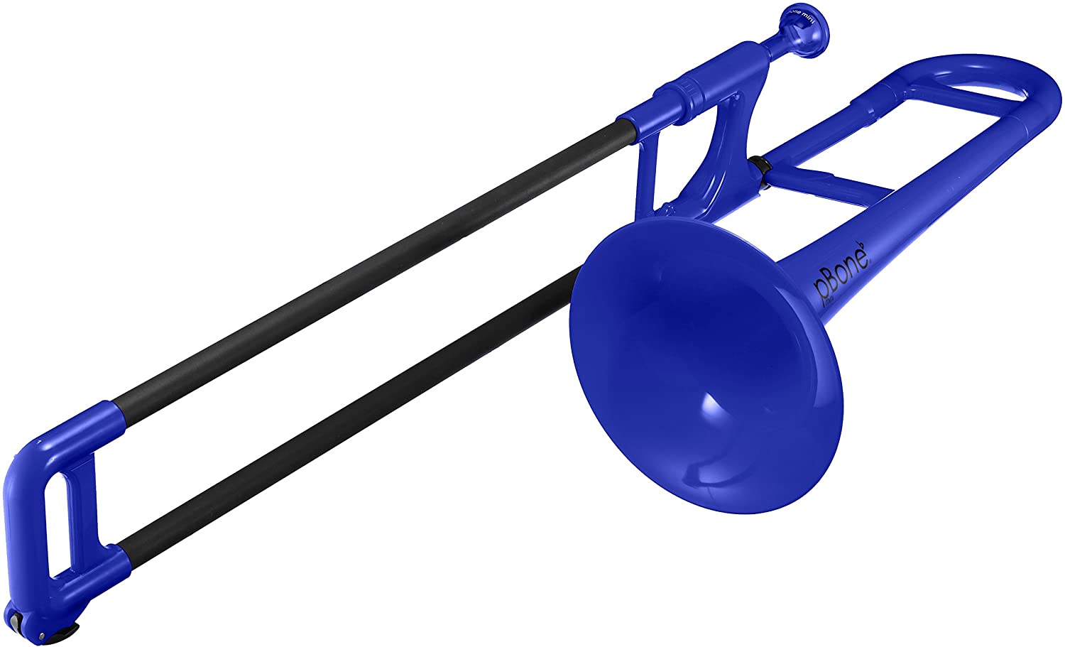 pBone Mini Plastic Trombone with Mouthpiece and Carry Bag Kids Beginner ...