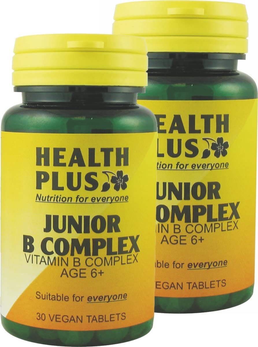 Health Plus Junior B Complex Children’s Vitamin B Supplement – 2 x 30 ...