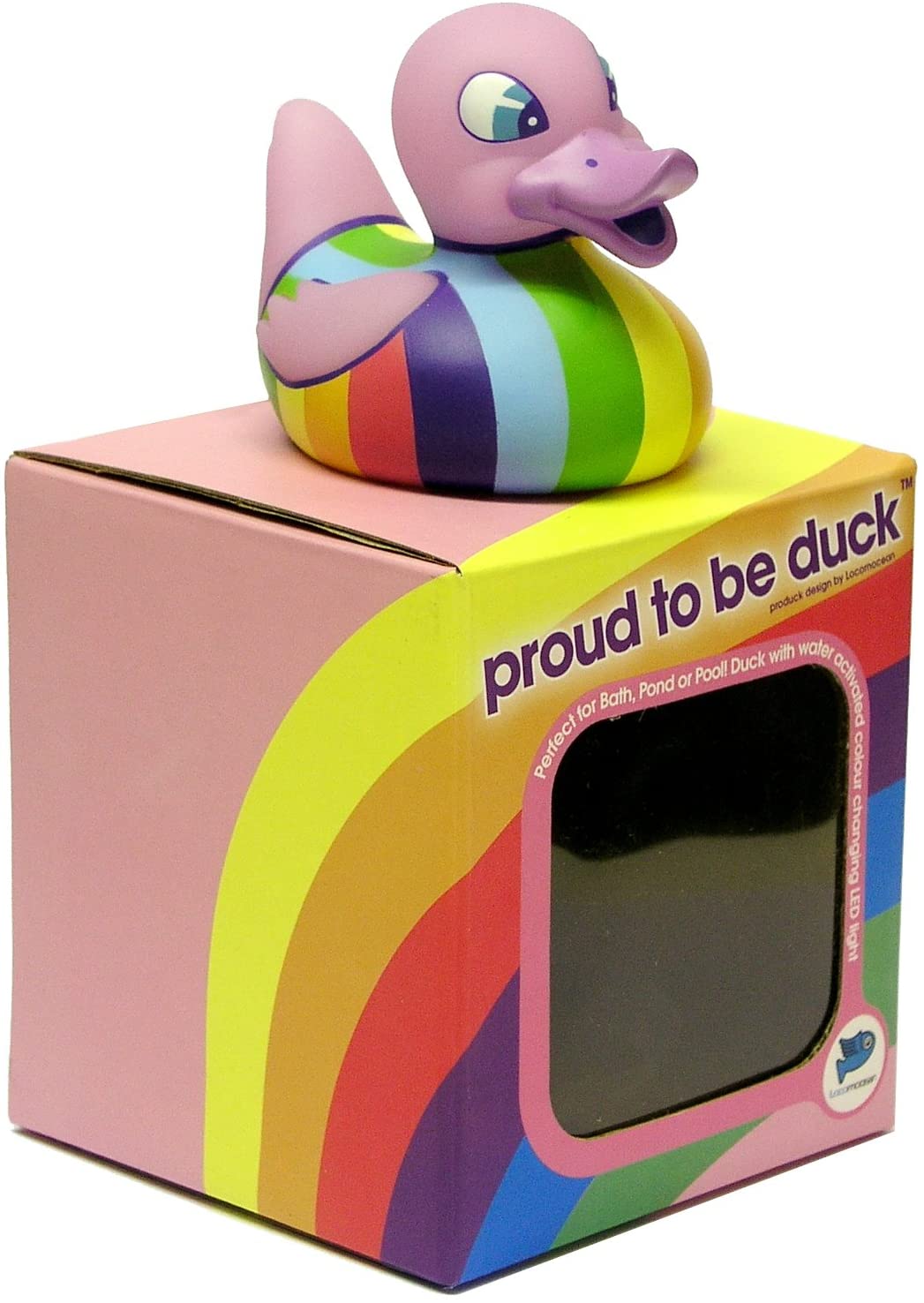 Locomocean Colour Changing LED Rubber Duck – Proud Duck – – BigaMart
