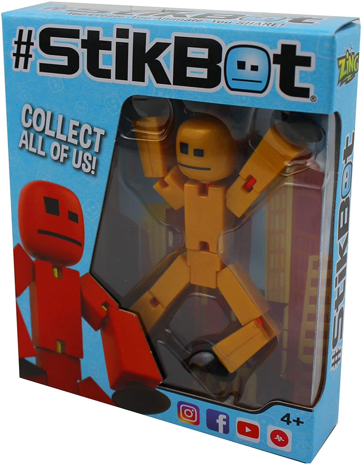 Stikbot Single Figure Pack (1x Random colour supplied) – BigaMart