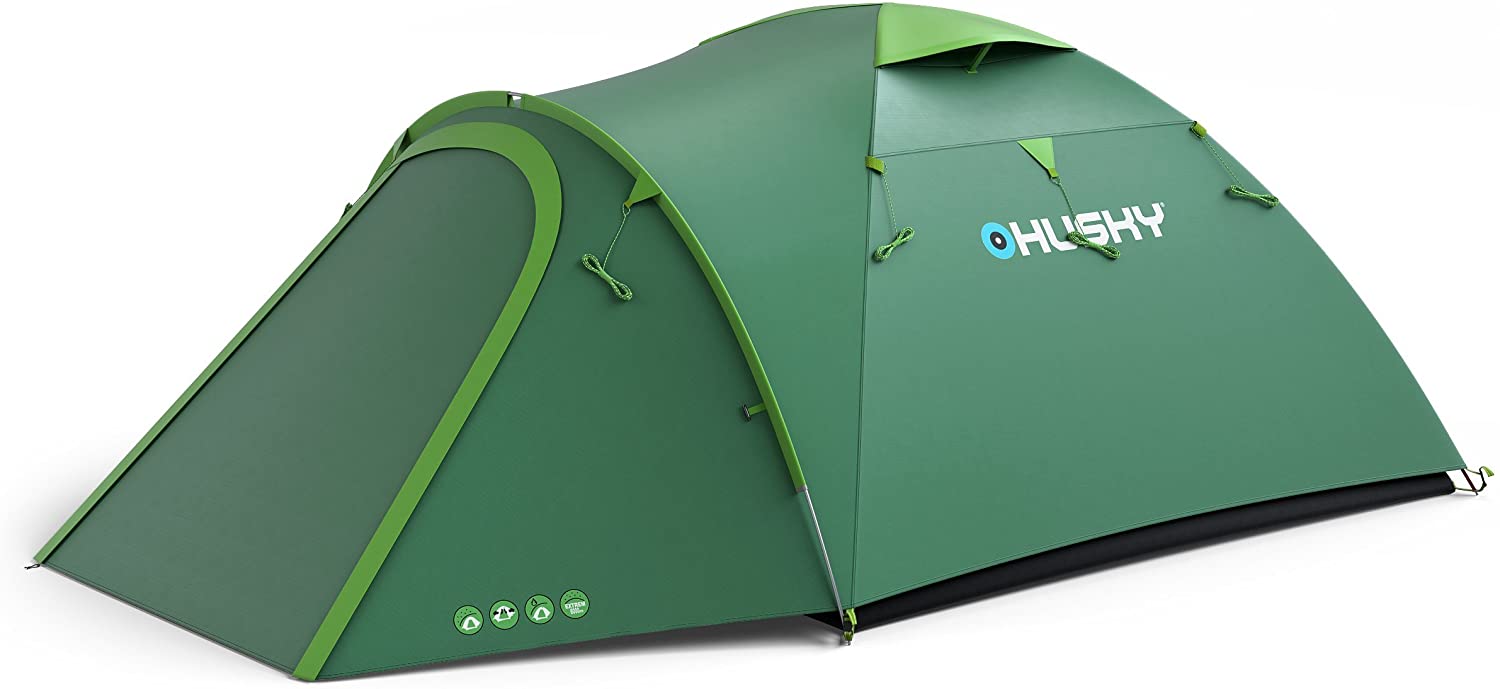 HUSKY Tent Zelt BIZON 4 green 6000WS 3,7 kg – BigaMart