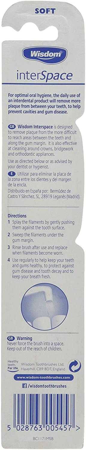 Wisdom InterSpace Soft Toothbrush – BigaMart