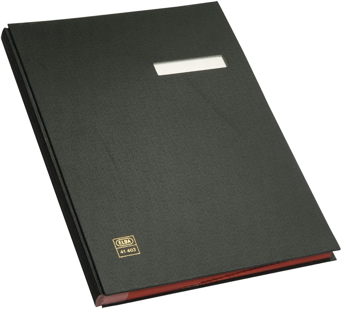 Elba 41403SW Signature Folder for DIN A4 PVC Black – BigaMart