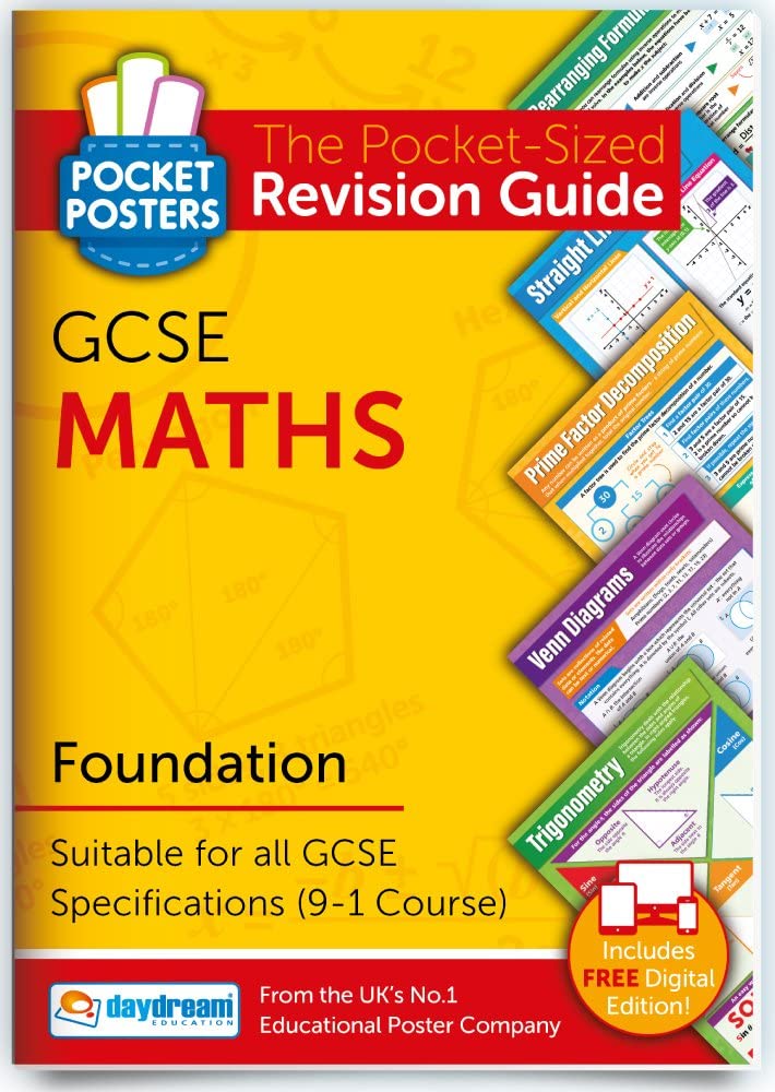 GCSE Maths Foundation Revision Guide, GCSE Maths – Foundation - BigaMart