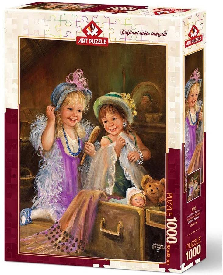 heidi Heidi4461 Attic Art Puzzle, Multi-Color – BigaMart