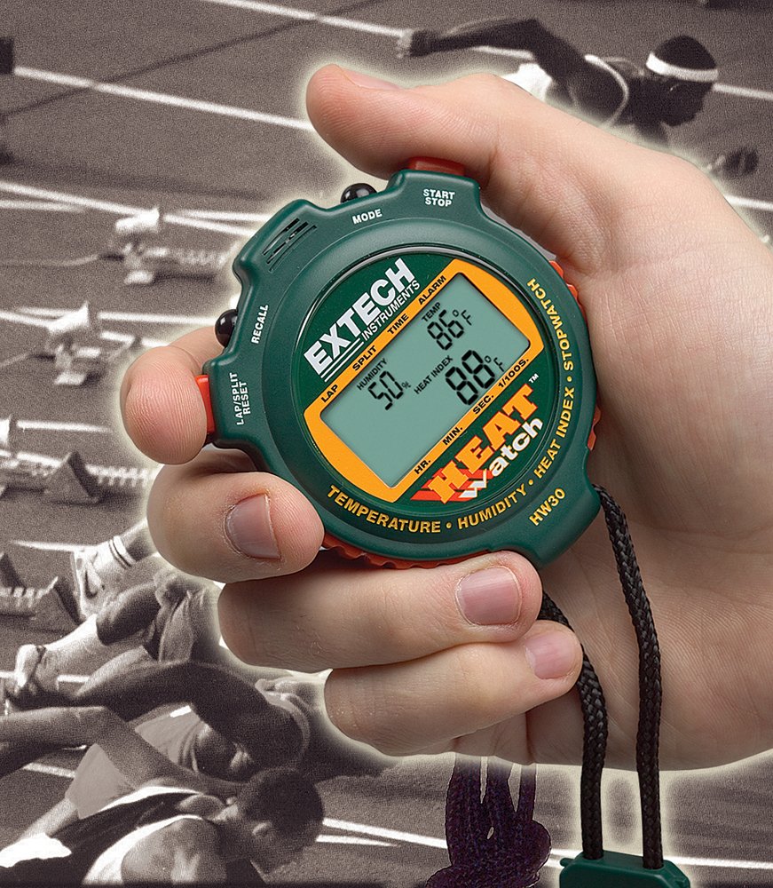 Extech Instruments HW30 Humidity/Temperature Stopwatch – BigaMart