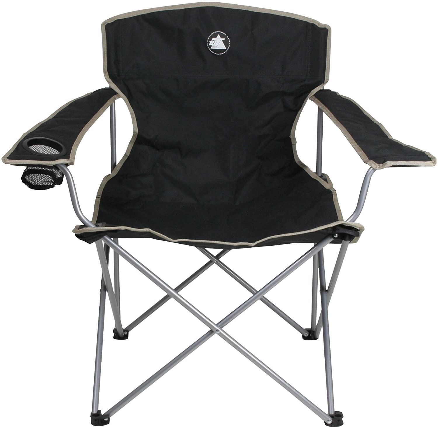 10T Quickfold Easy – Mobile camping chair with flexible arm rests, very ...