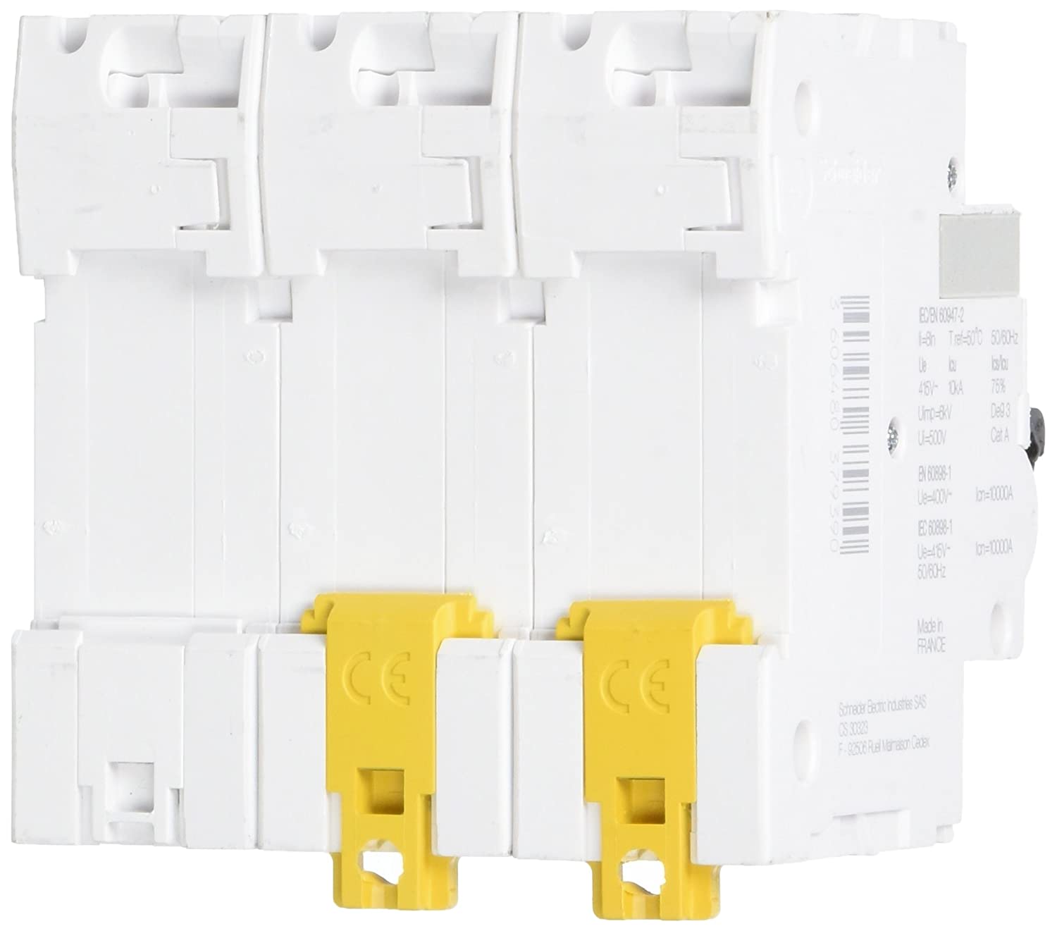 Schneider A9N18365 C120N 3P 80A C MCB Miniature Circuit Breaker, White ...