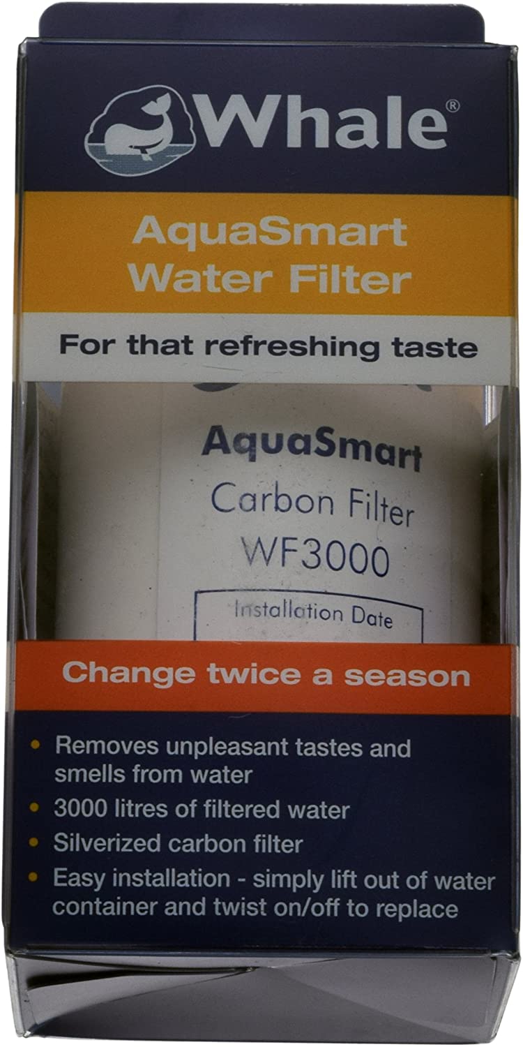 Whale WF3000 Aqua Smart Aqua Smart Carbon Water Filter, White – BigaMart
