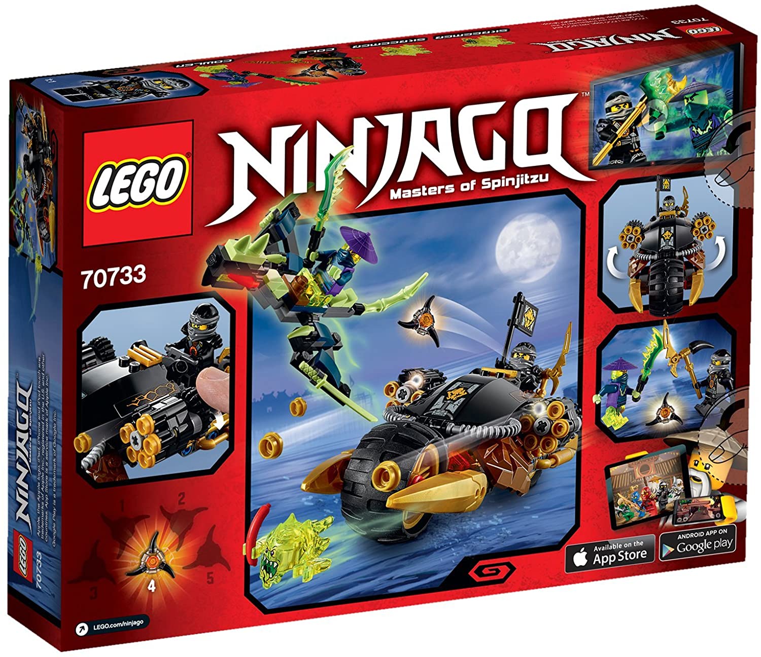 LEGO 70733 Ninjago Blaster Bike – BigaMart