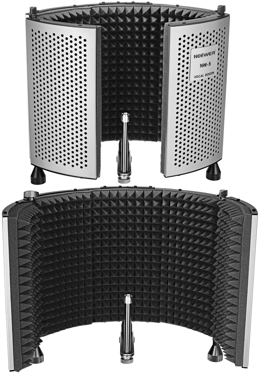 Neewer NW-5 Foldable Adjustable Portable Sound Absorbing Vocal ...