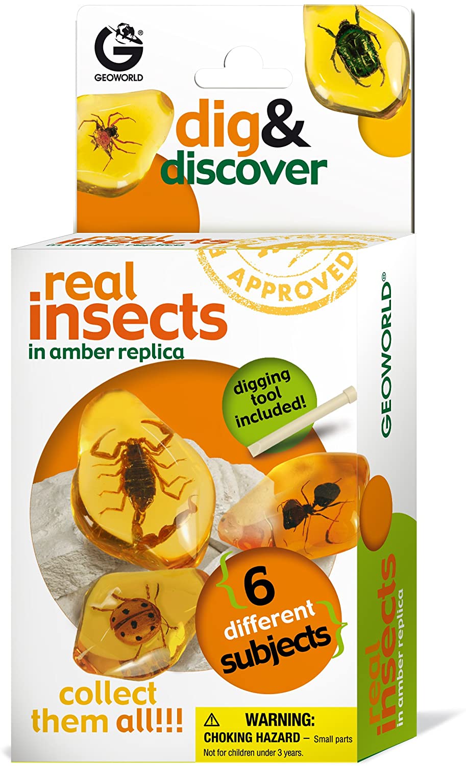 Geoworld ed378 K – Dig & Discover Spiny Orb-weaver Mini Kit Digging ...