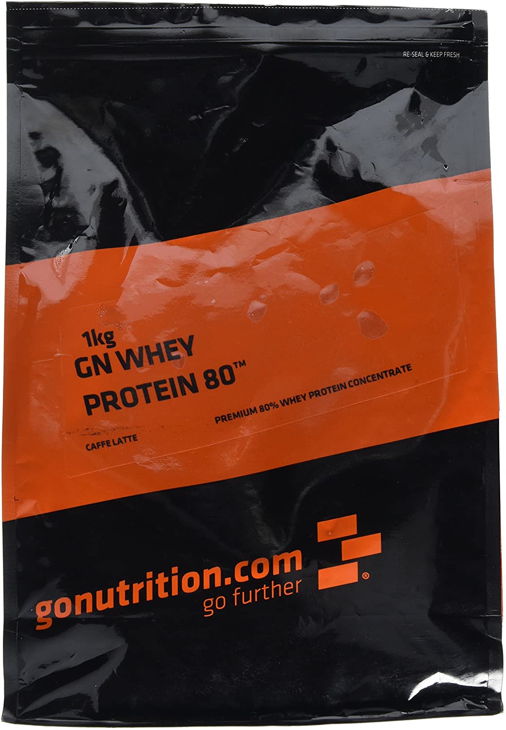GoNutrition 1 kg Caffe Latte GN Whey Protein 80 Powder – BigaMart
