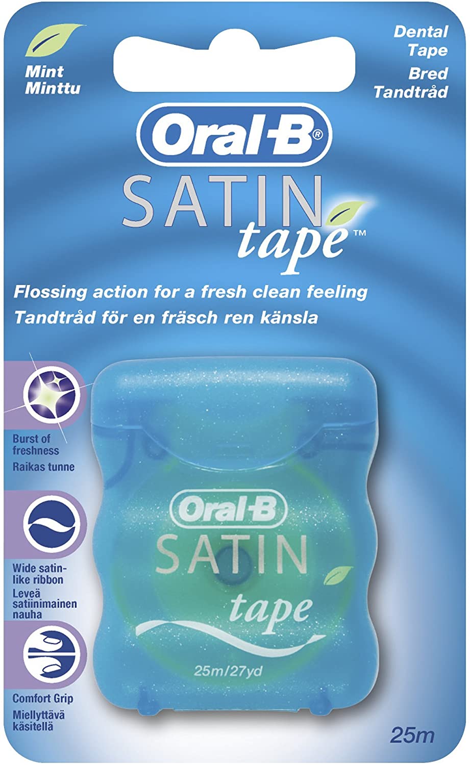 ORAL B Dental Tape Tape Satin Mint – BigaMart