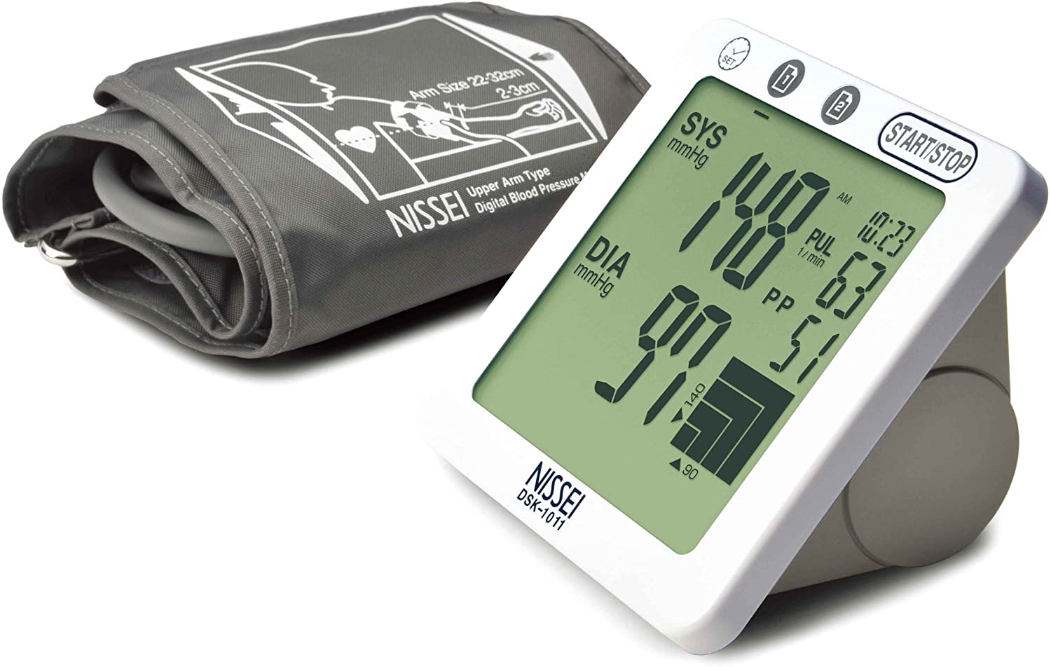 Nissei Electronic Upper Arm Blood Pressure Monitor – BigaMart
