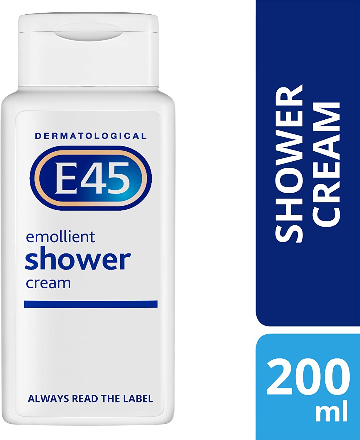 E45 Emollient Shower Cream, 200 ml – BigaMart