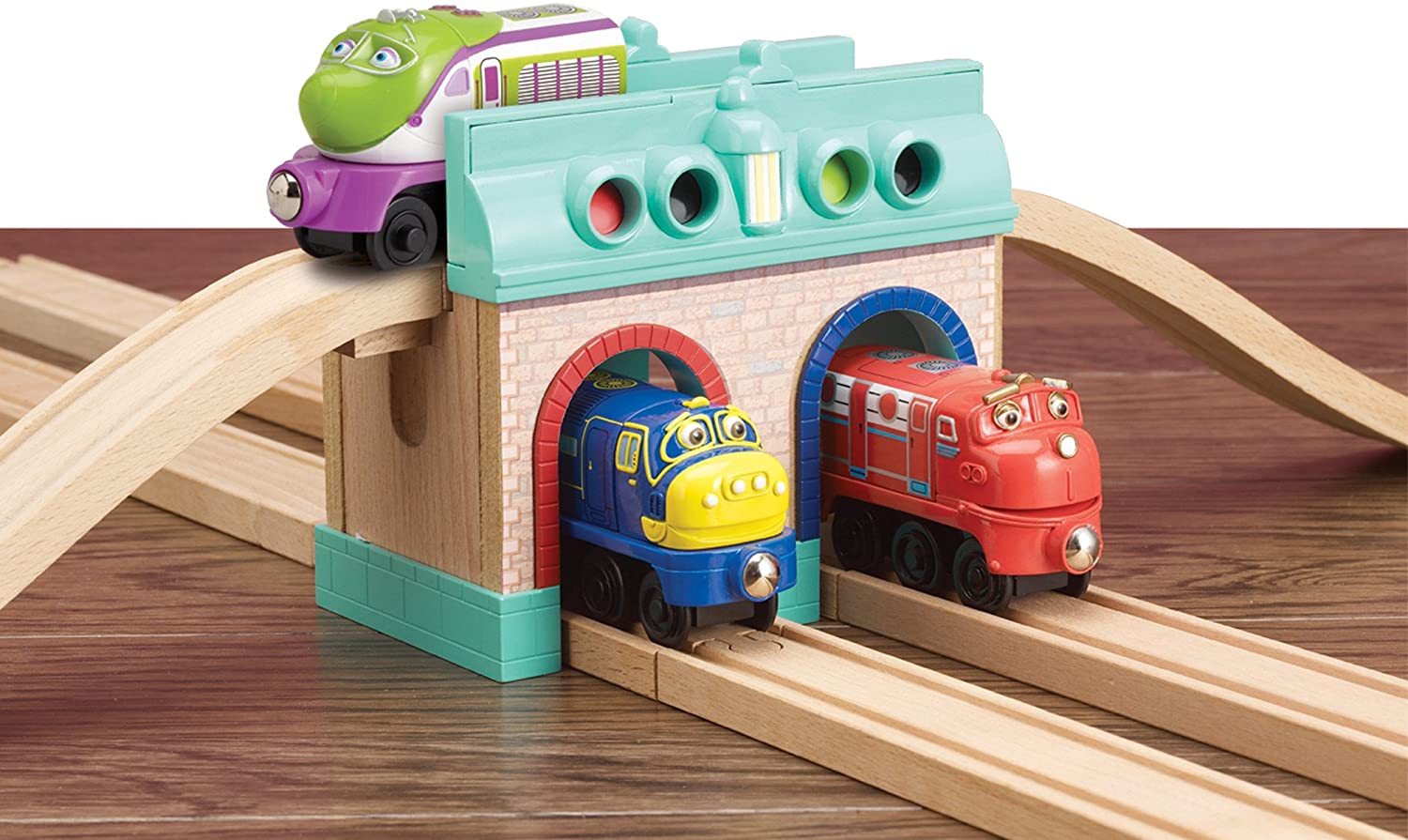Chuggington Wooden Railway Tunnel Depot – BigaMart