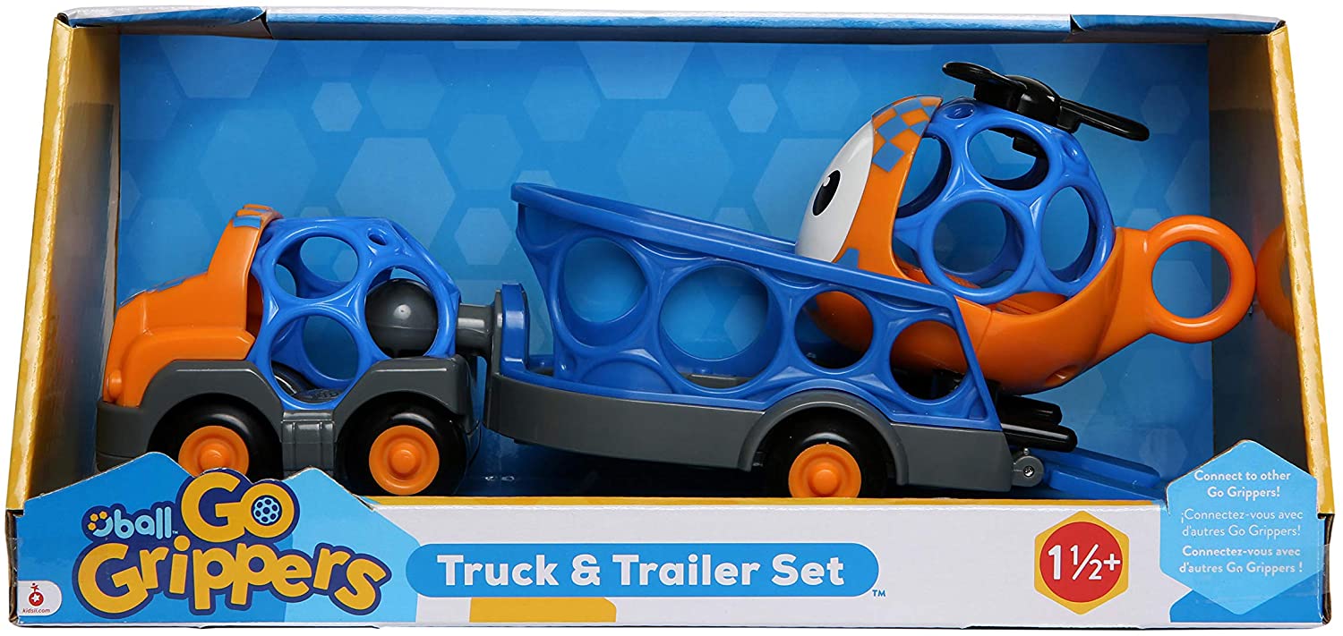 Oball Go Grippers Truck and Trailer Set – BigaMart