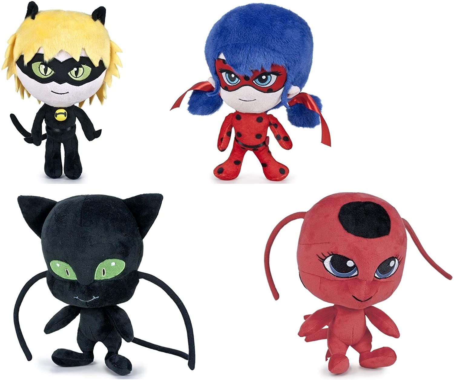 Miraculous: Tales of Ladybug: Plush Toy TIKKI 16″/40cm + Set of ...