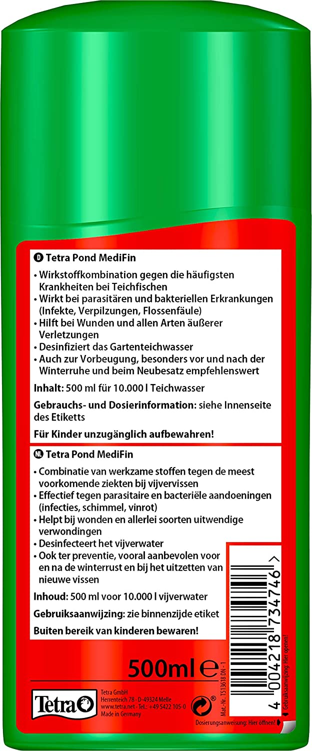 Tetra pond MediFin disease (universal, effective drug prevention for ...