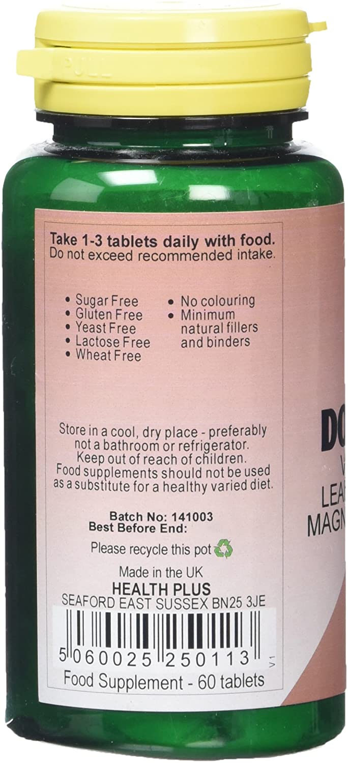 Health Plus Dolomite + D Mineral Supplement – 2 X Packs Of 60 Tablets ...