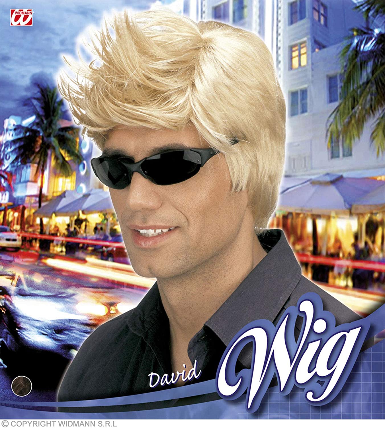 David Beckham 2007 (Blonde Or Brown) Wig for Fancy Dress Costumes ...
