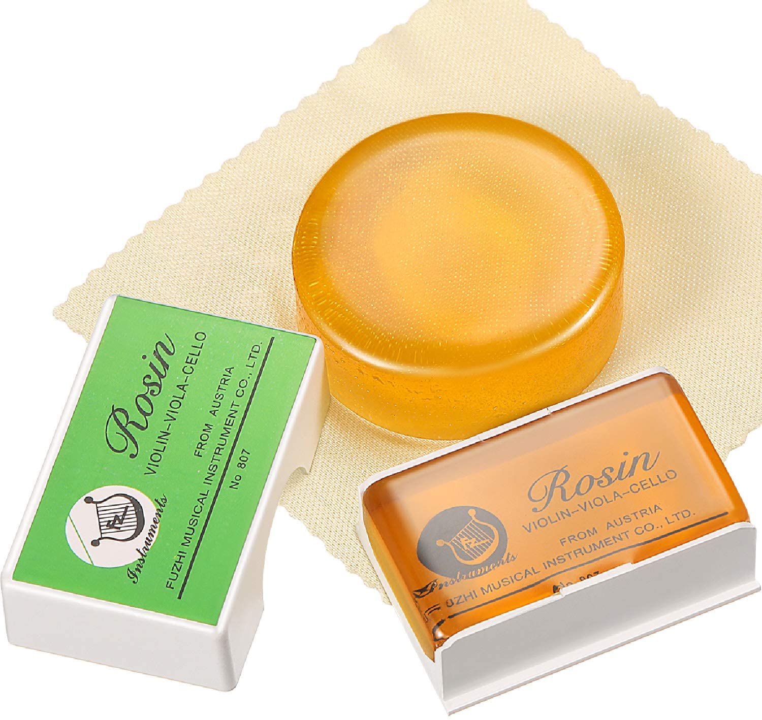 2 Pieces Rosin Low Dust Bows Rosin Natural Rosin for Violin, Viola, and ...