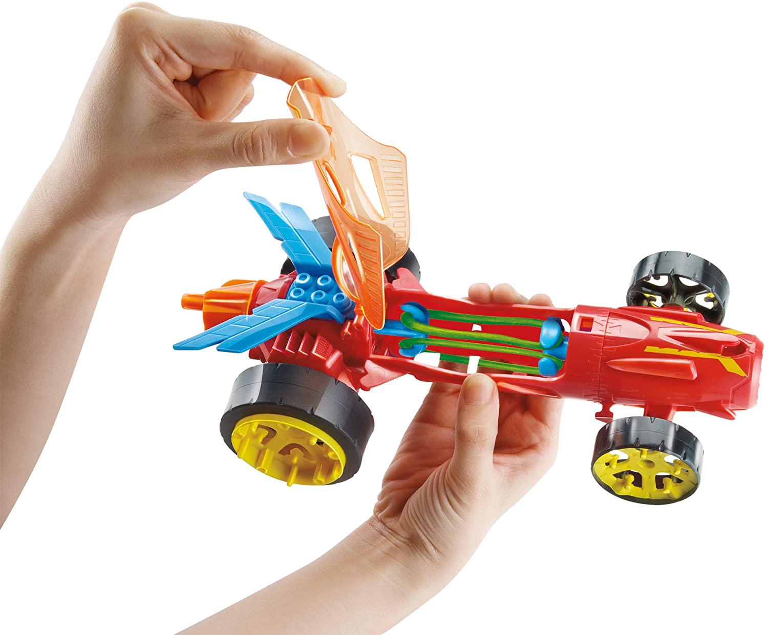 Hot Wheels Speed Winders Torque Twister Vehicle Red – BigaMart