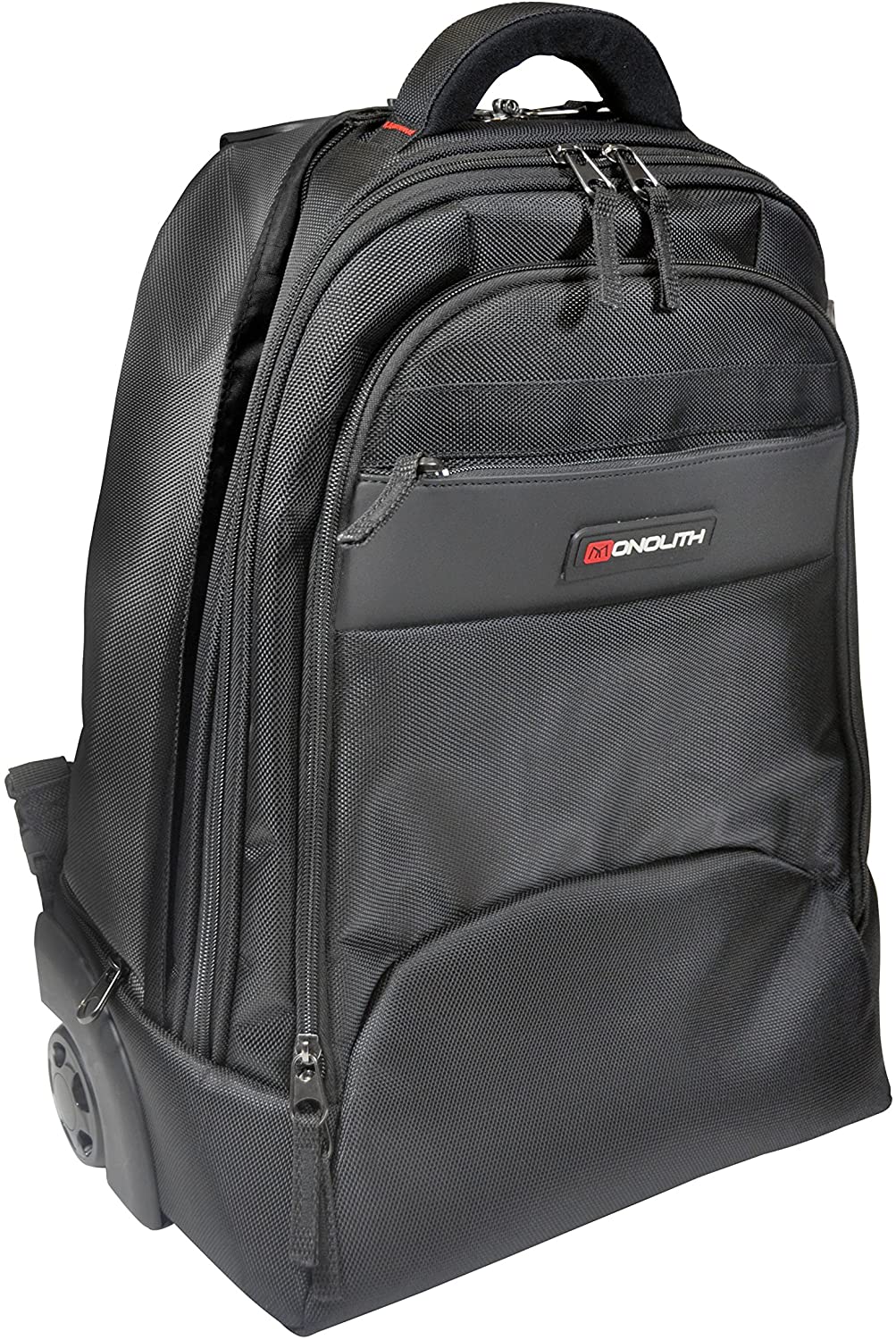 Monolith 3207 2-in-1 Wheeled Laptop Backpack – Black – BigaMart