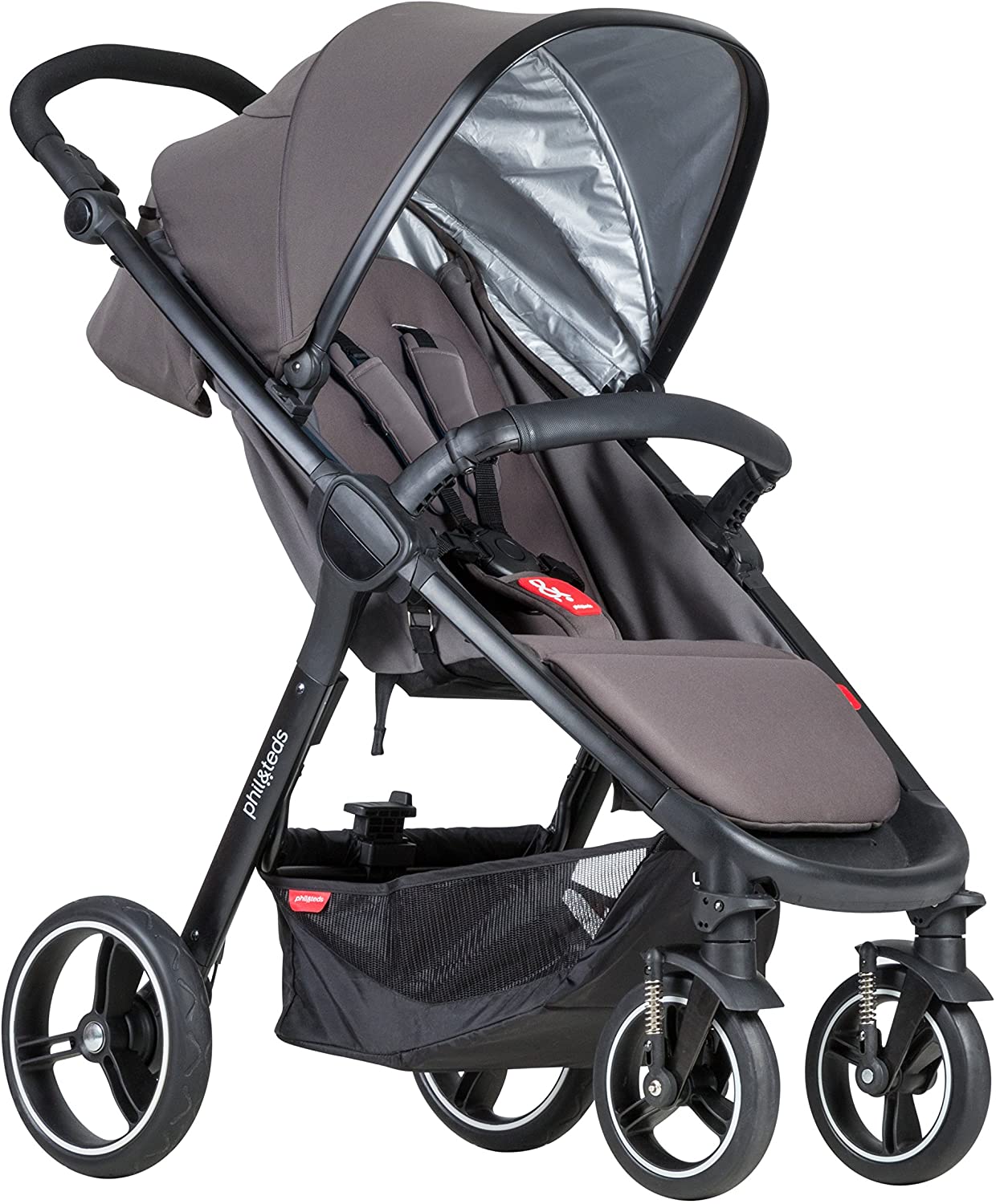 Phil & Ted Smart Buggy Pushchair, Cherry – BigaMart